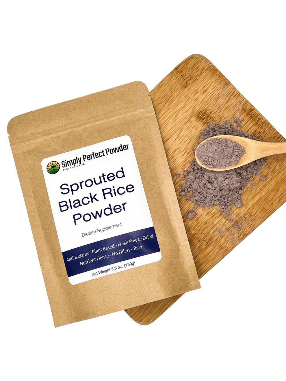 Sprouted Black Rice Powder - Simply Perfect Powder